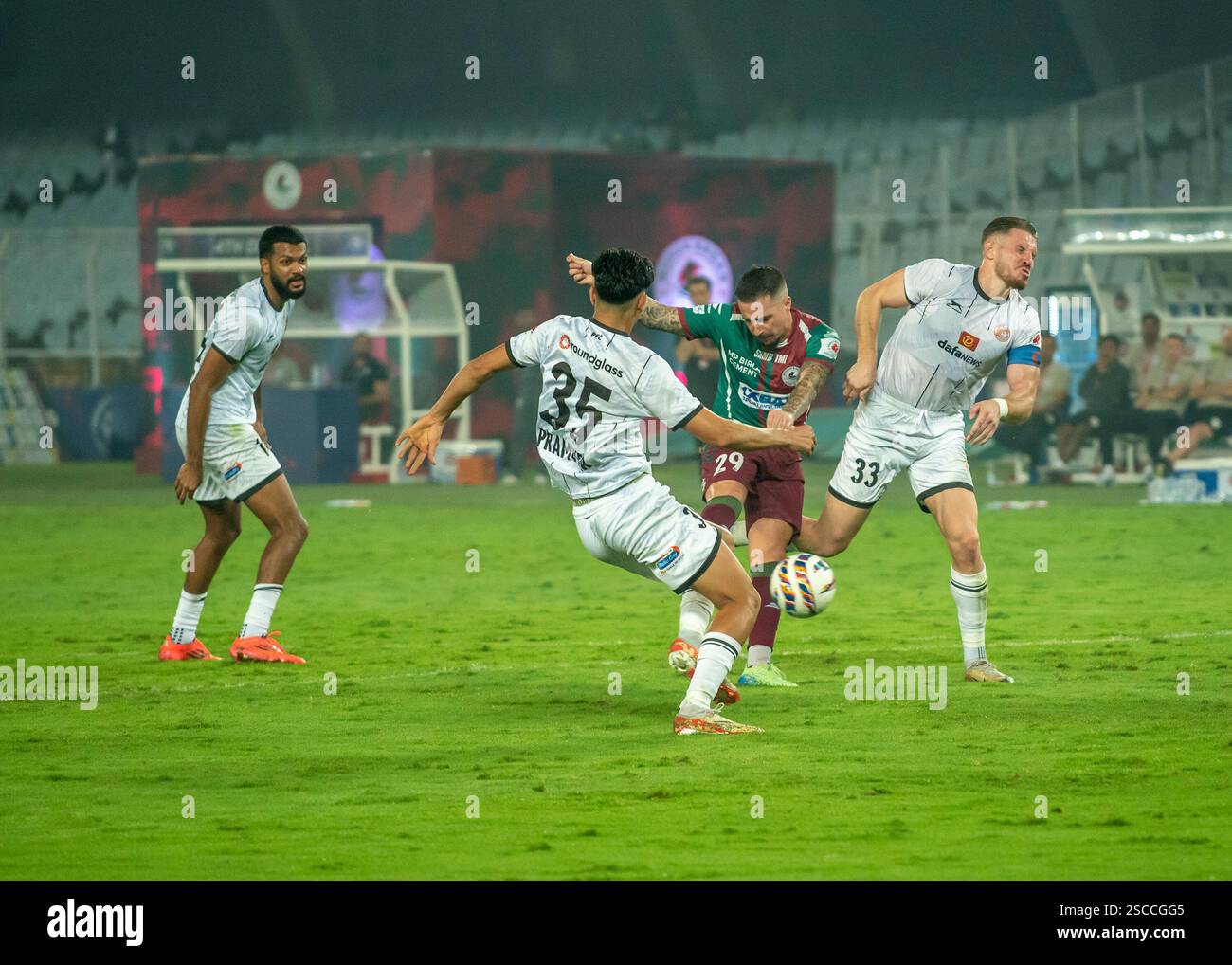 Kolkata, India. 06th Feb, 2025. Mohun Bagan Super Giant (MBSG) wins by ...