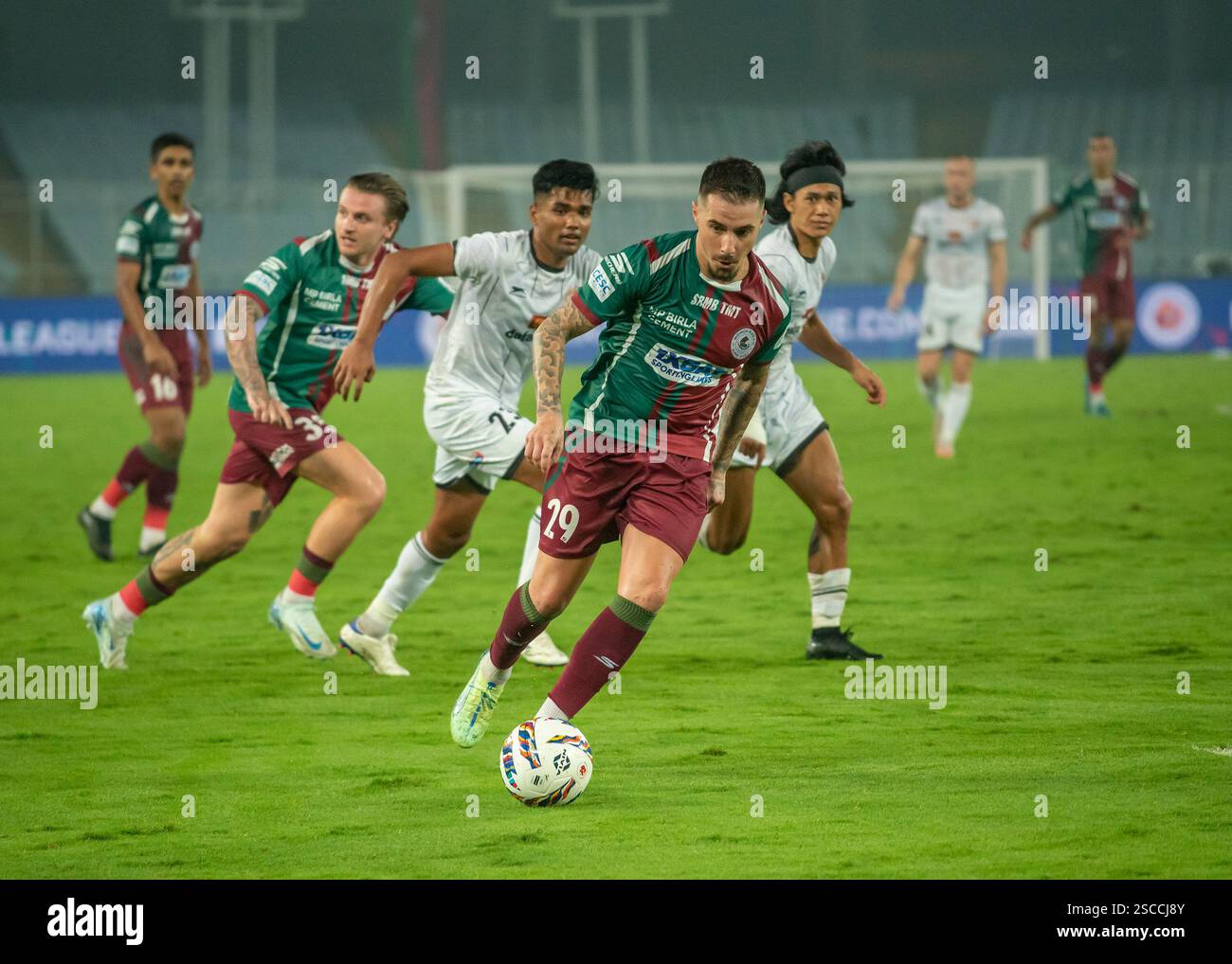 Kolkata, India. 06th Feb, 2025. Mohun Bagan Super Giant (MBSG) wins by ...