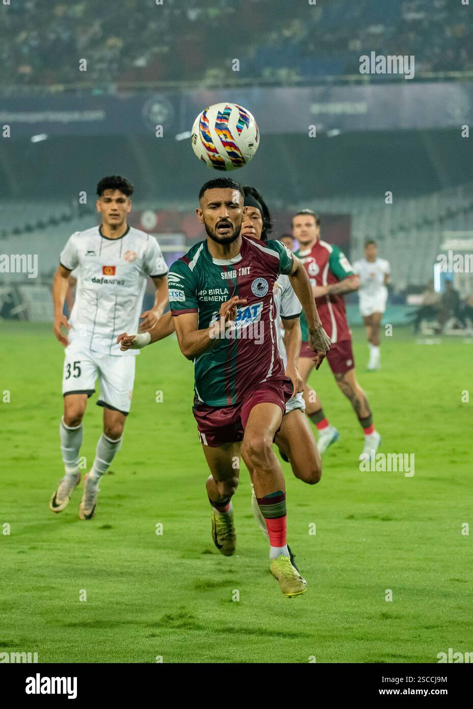 Kolkata, India. 06th Feb, 2025. Mohun Bagan Super Giant (MBSG) wins by ...
