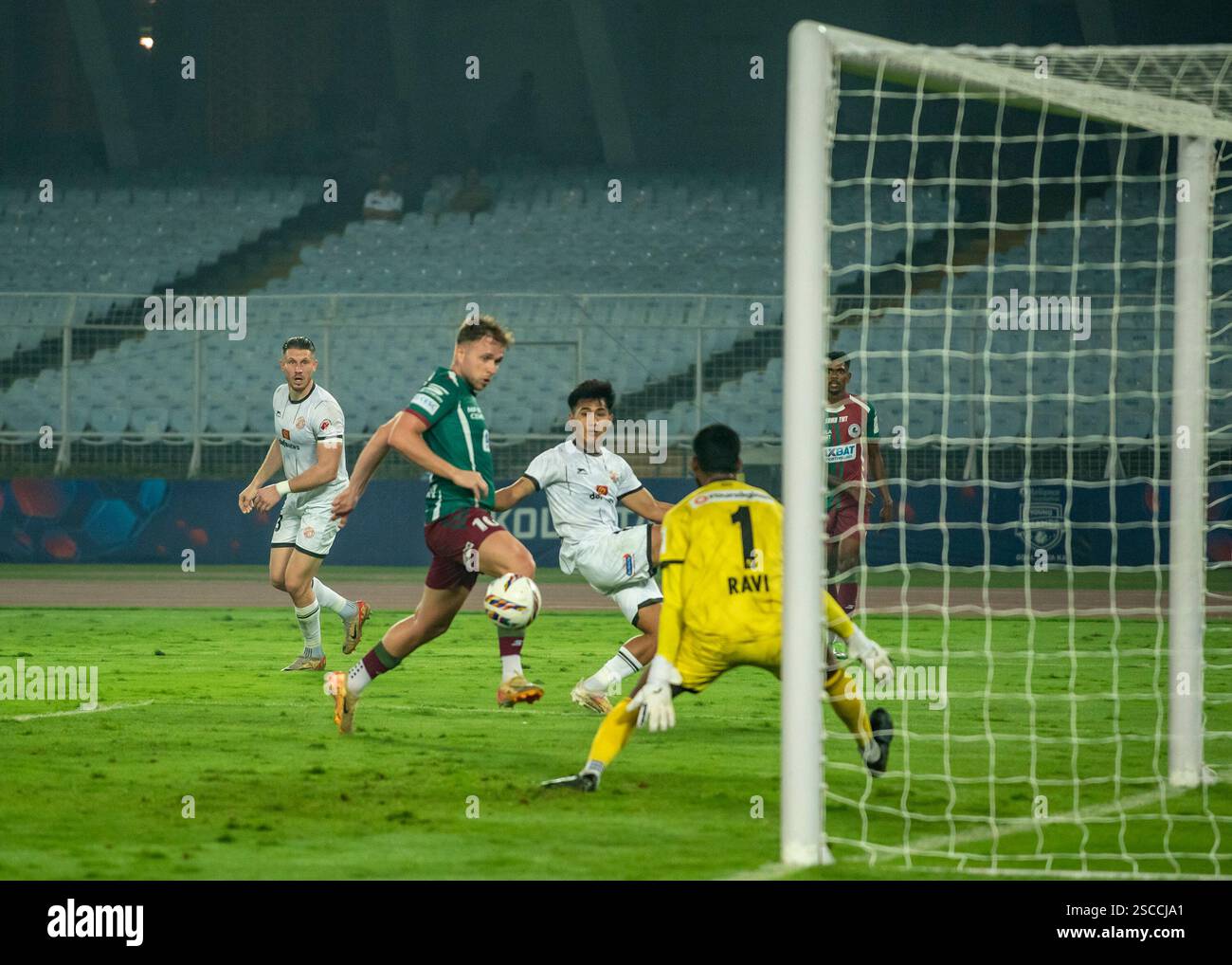 Kolkata, India. 06th Feb, 2025. Mohun Bagan Super Giant (MBSG) wins by ...