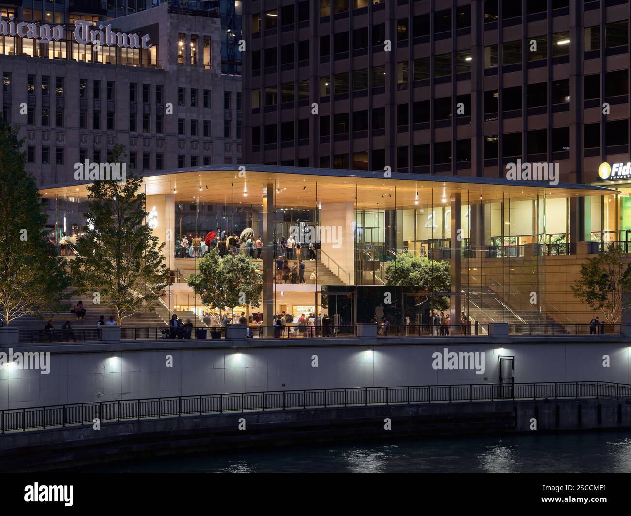 Apple Store Chicago, Location: Chicago IL, Architect: Foster & Partners ...