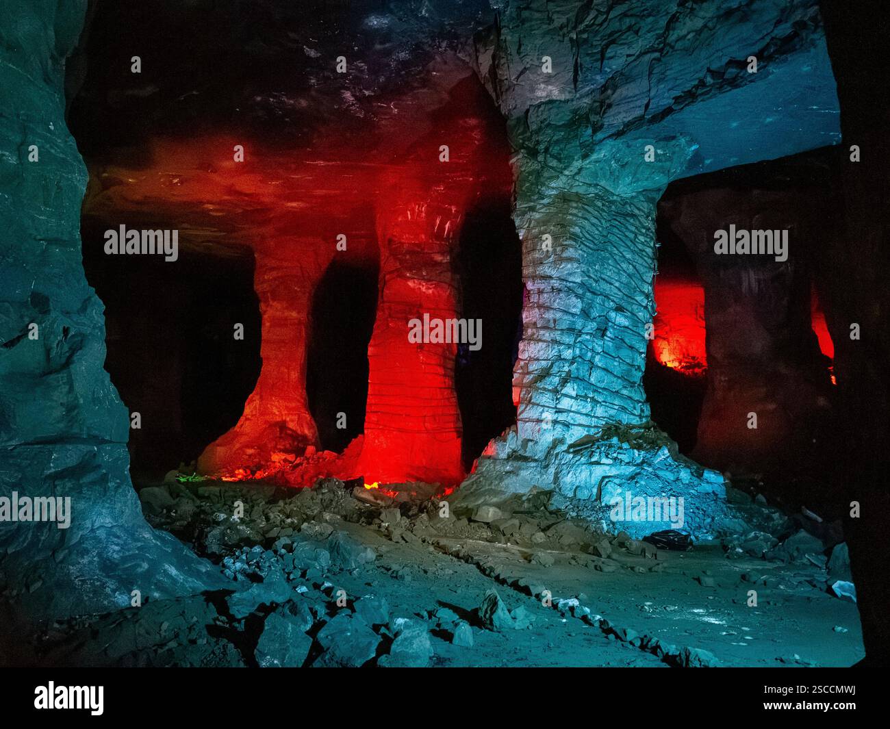 Bonne Terre Mine, Location: Bonne Terre MO Stock Photo - Alamy