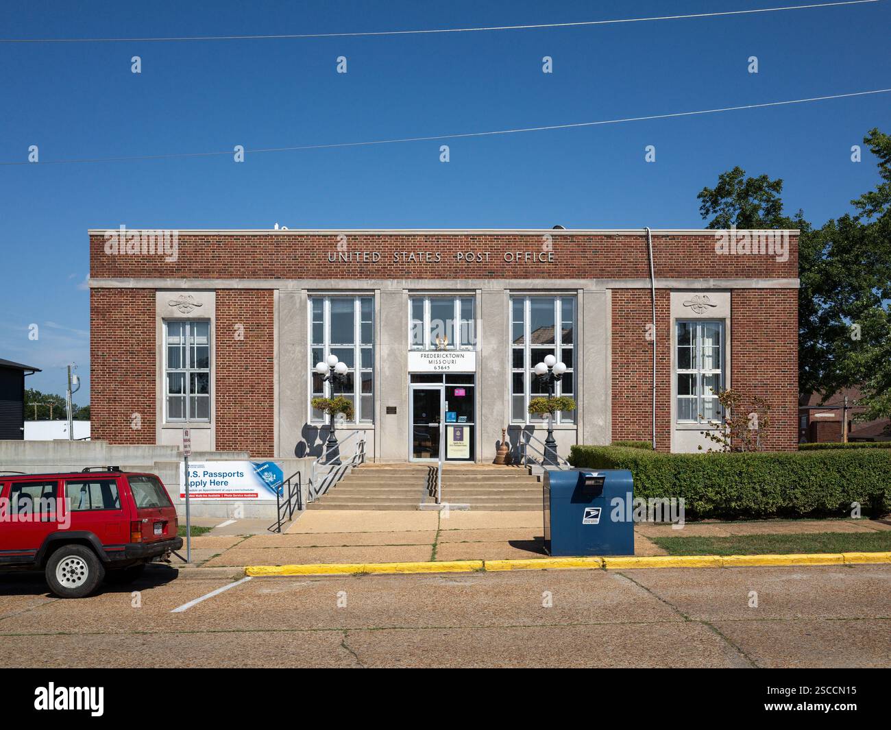 Fredericktown Post Office, Location: Fredericktown MO, Architect: Louis ...