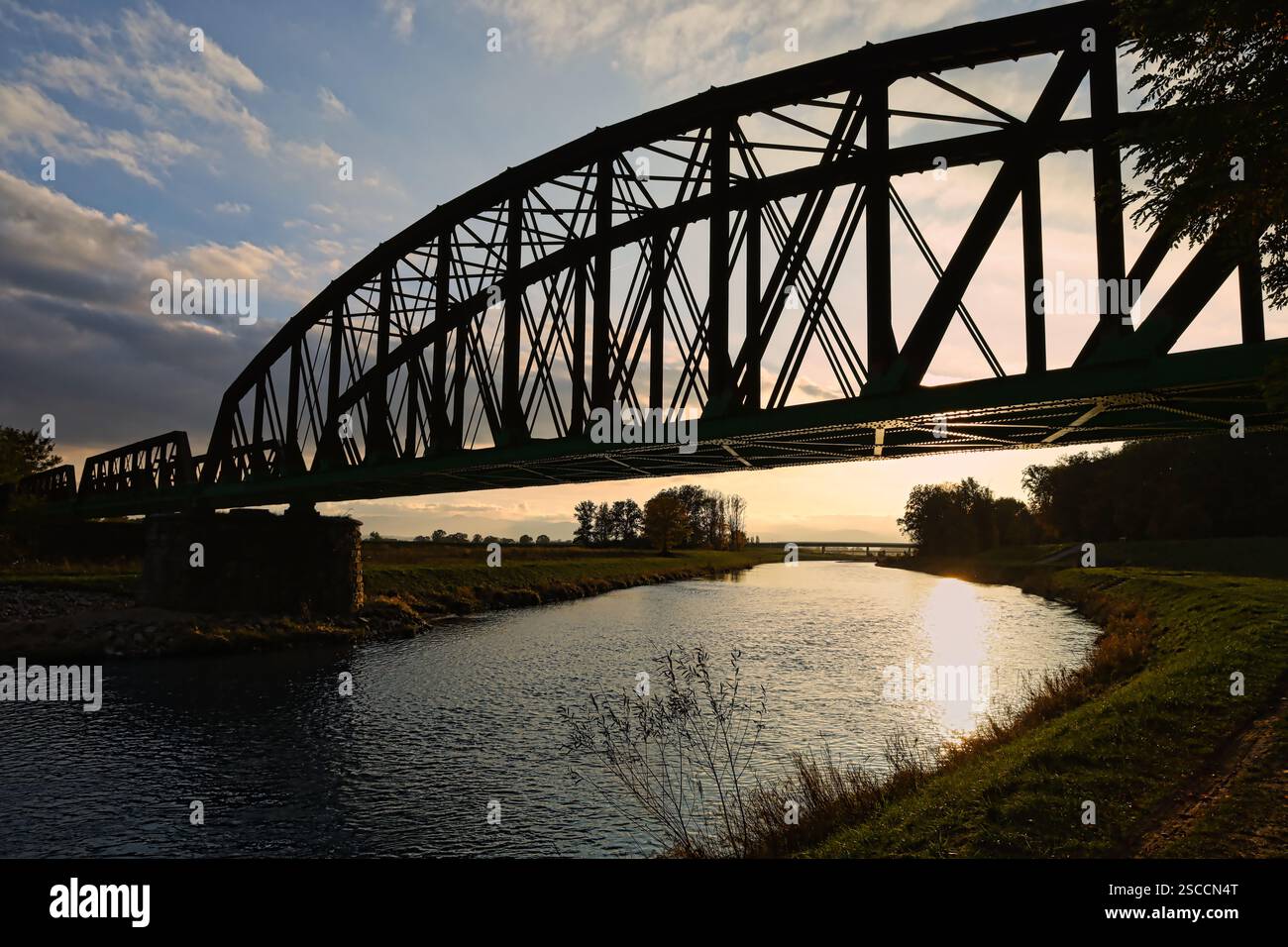 Aerial view rusty railway hi-res stock photography and images - Alamy