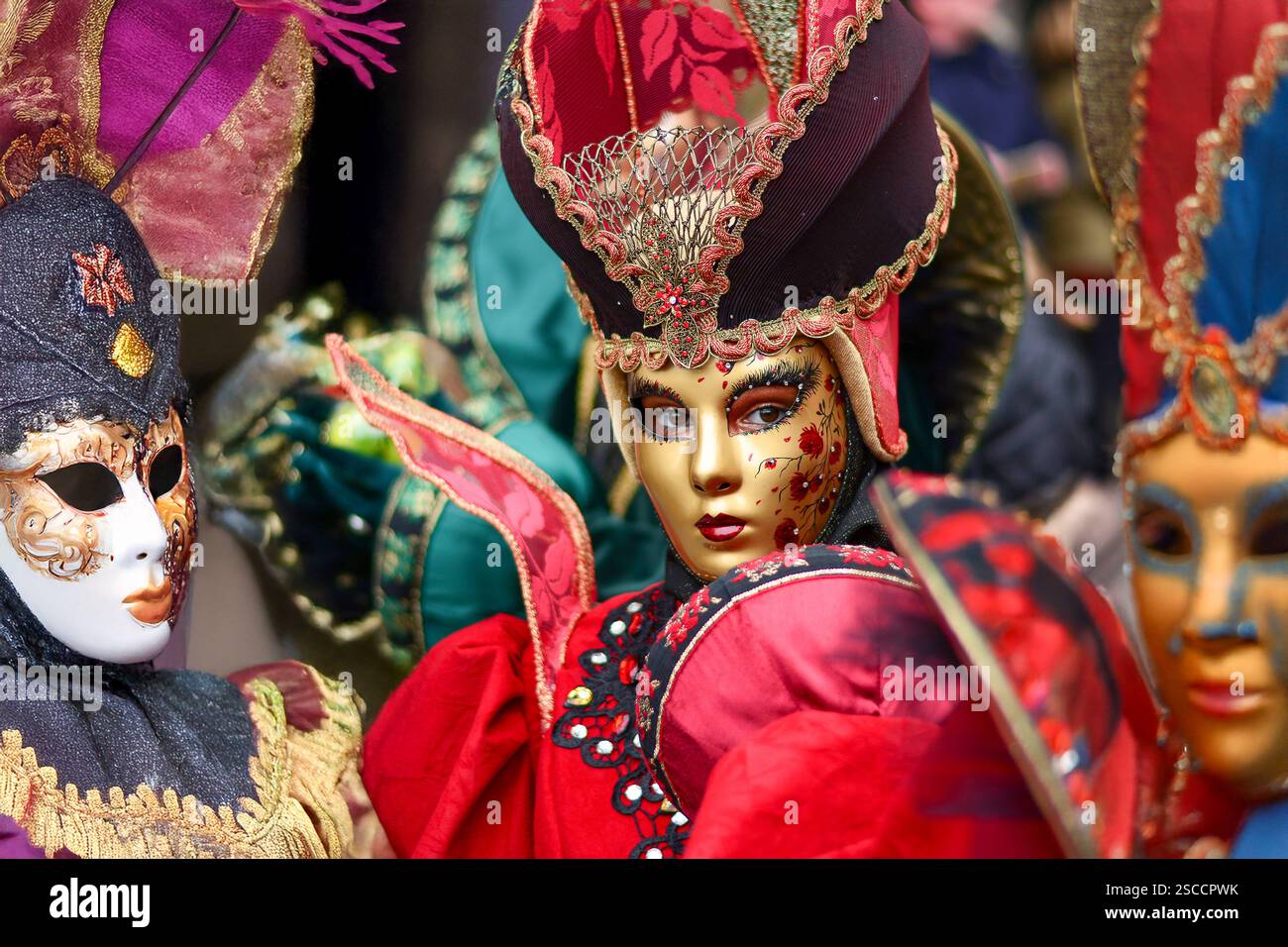 all the colors of carnival Stock Photo - Alamy