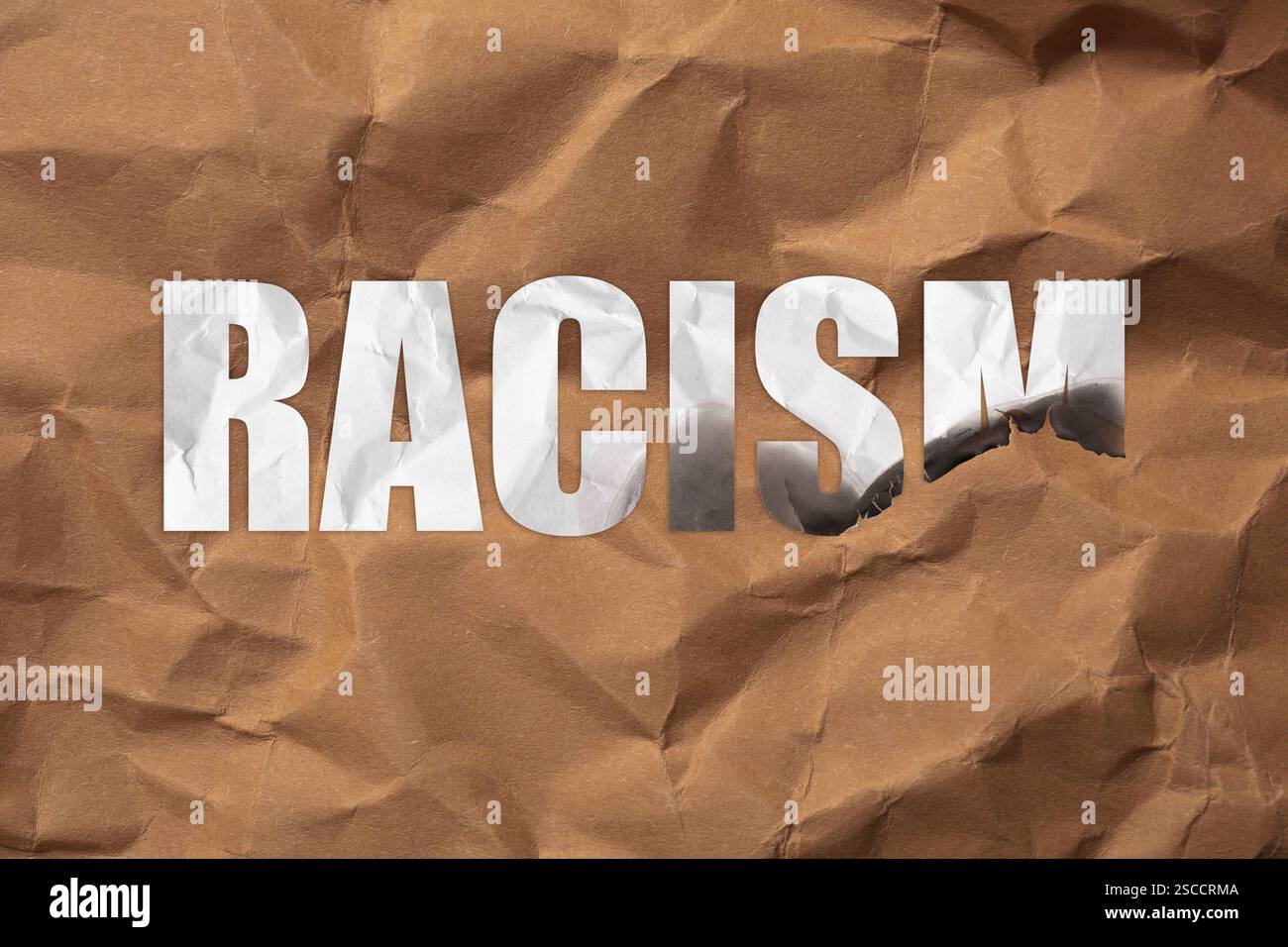 Crumpled paper sheet texture stop hi-res stock photography and images ...