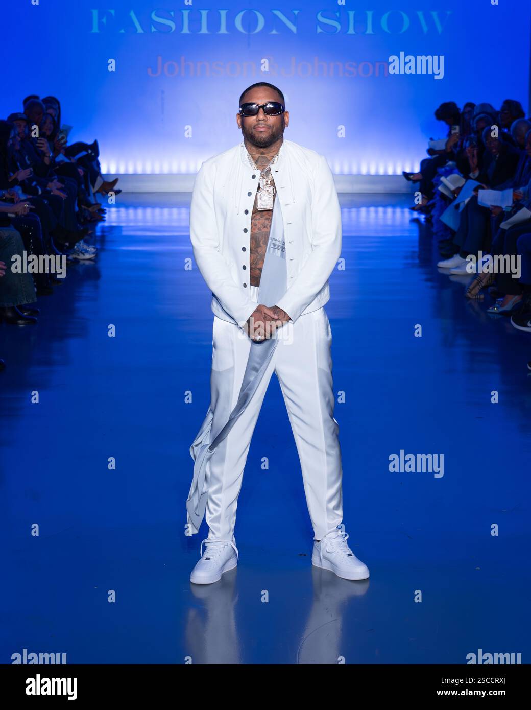 Jermaine Coleman "Maino" walks The Blue Jacket Show for Zero Prostate ...