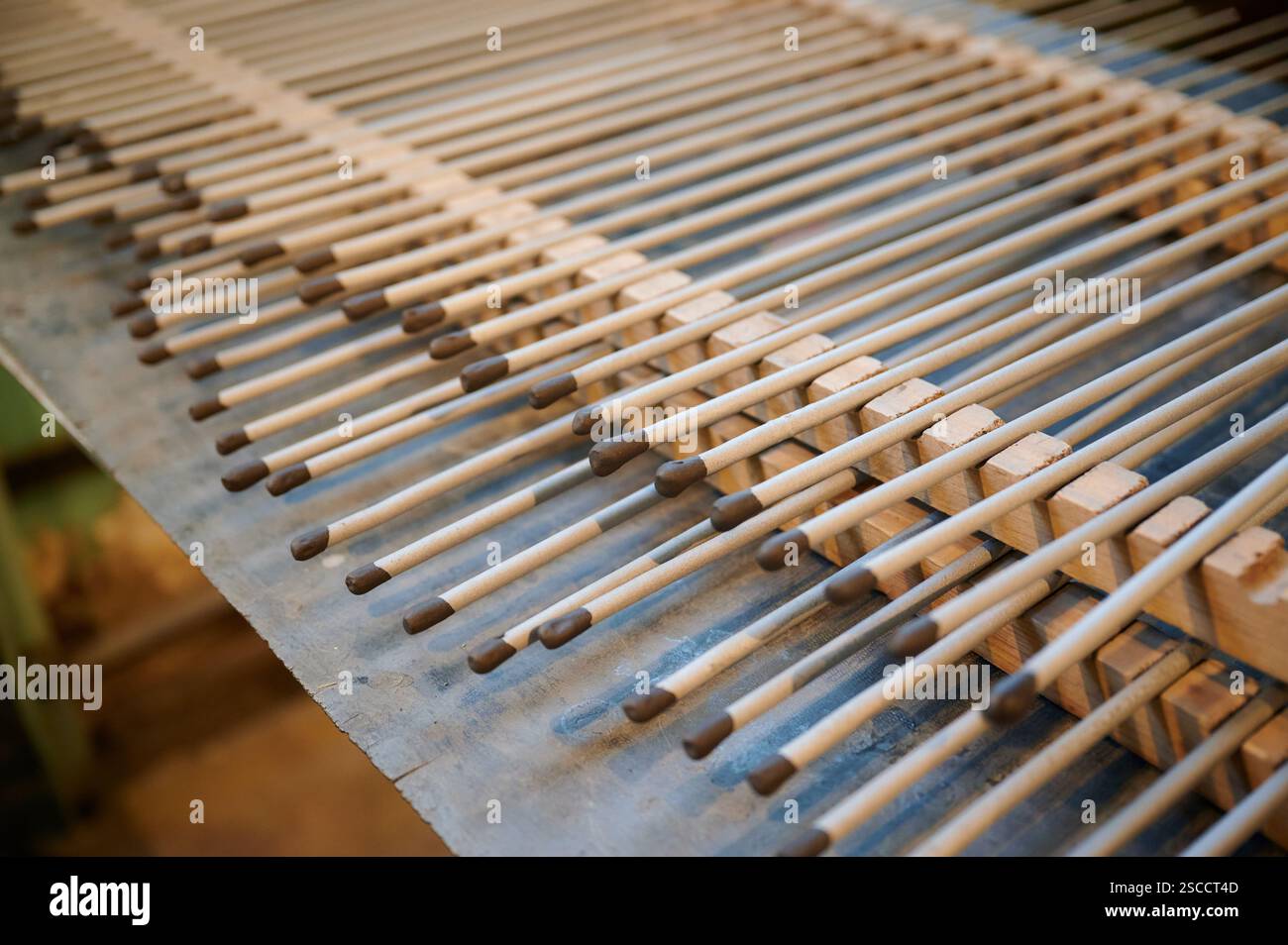 Candle making process captured in a Bengal factory showcasing ...