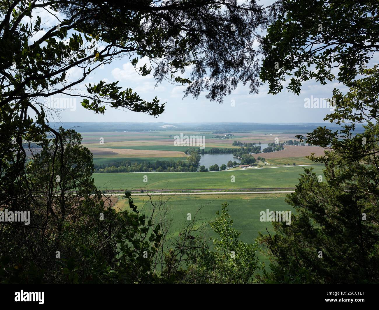 Salt Lick Point, Location: Valmeyer IL Stock Photo - Alamy