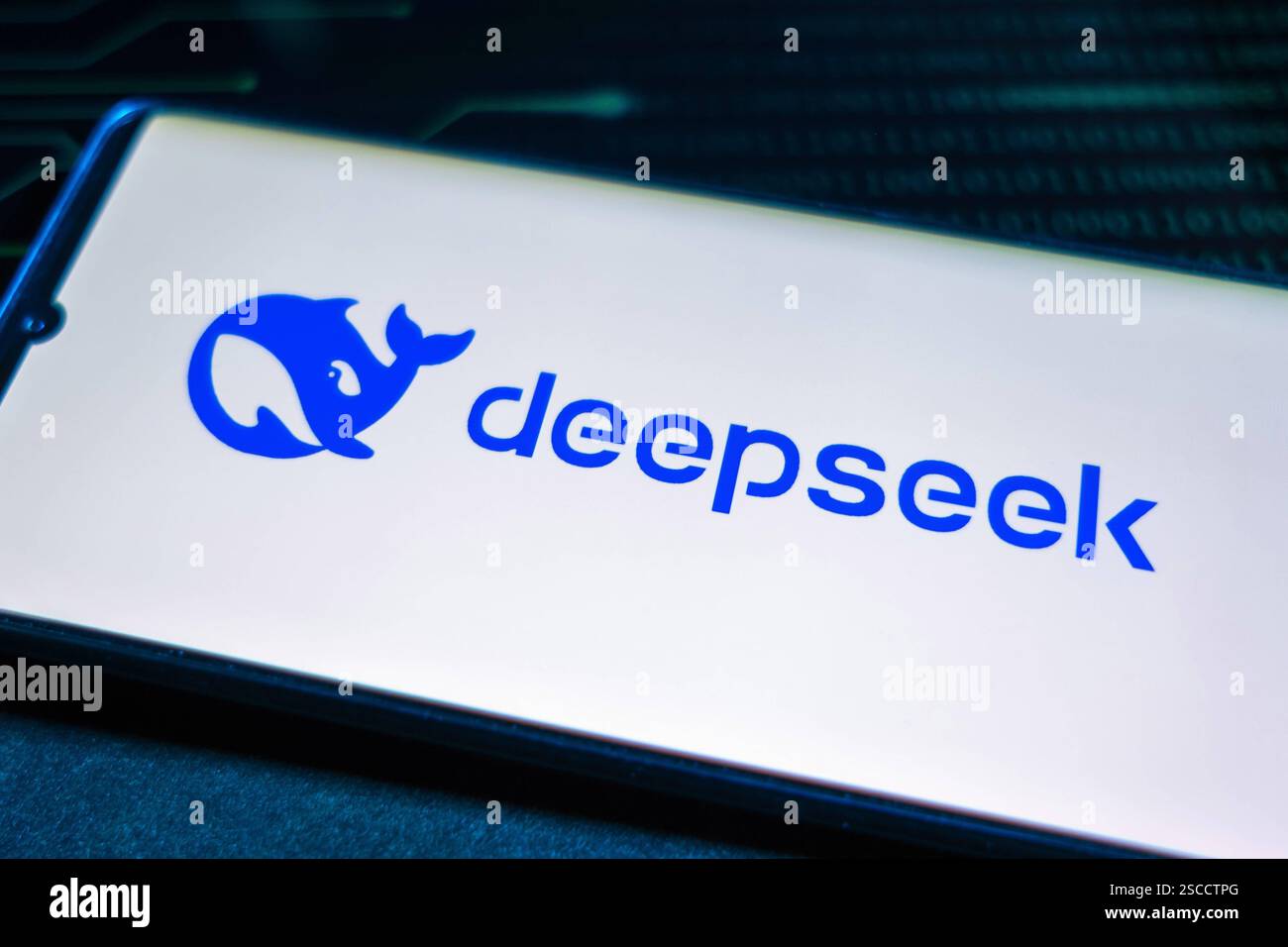 Symbolfoto Deepseek DEU/Deutschland/Illustration, 06.02.2025, deepseek ...