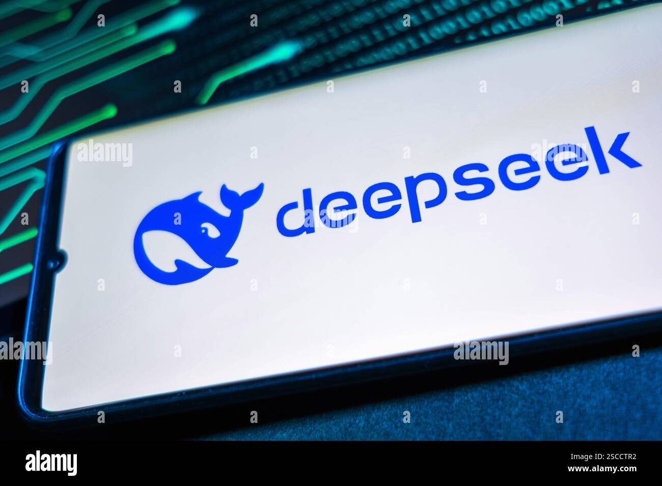 Symbolfoto Deepseek DEU/Deutschland/Illustration, 06.02.2025, deepseek ...