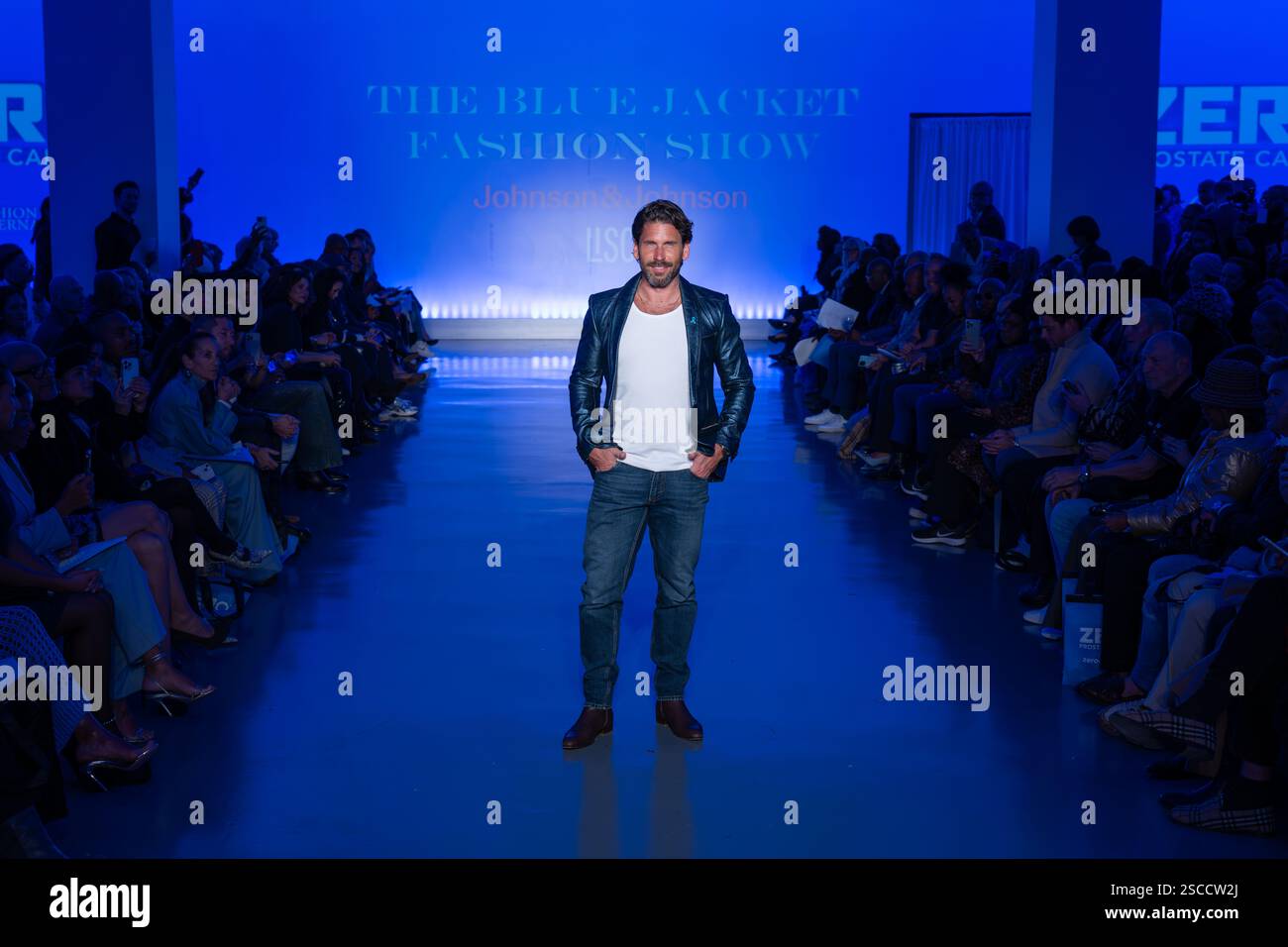 Frank Acosta walks The Blue Jacket Show for Zero Prostate Cancer at ...