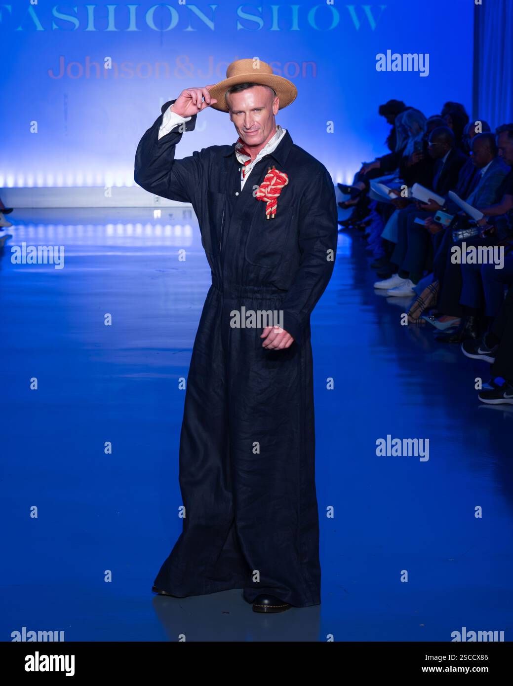 John Arthur Hill walks The Blue Jacket Show for Zero Prostate Cancer at ...