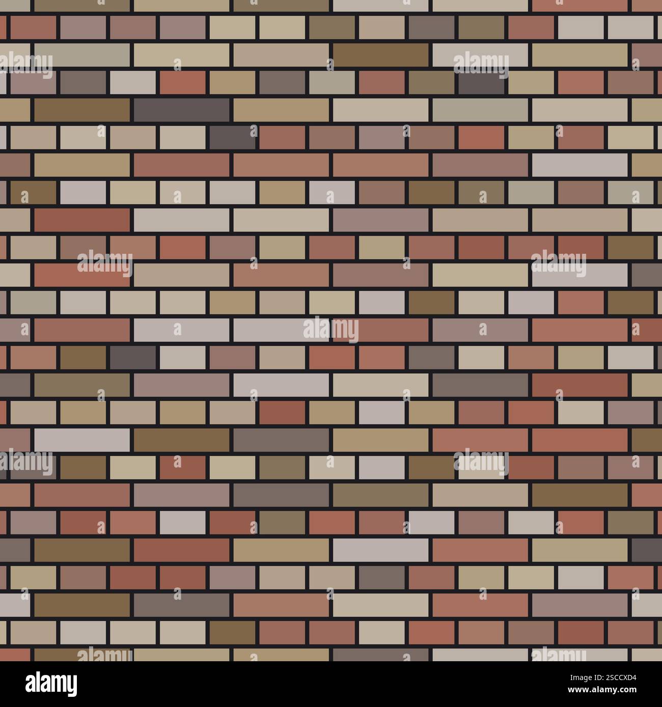 Grey brick wall background. Vector illustration Stock Vector Image ...