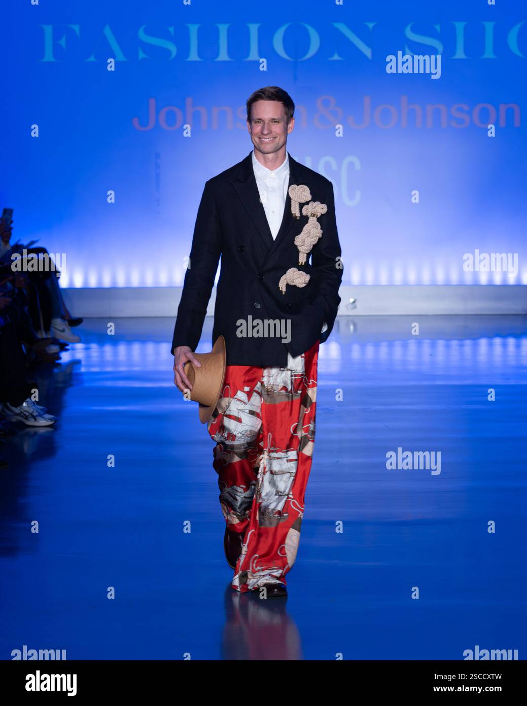 Erik Bottcher walks The Blue Jacket Show for Zero Prostate Cancer at ...