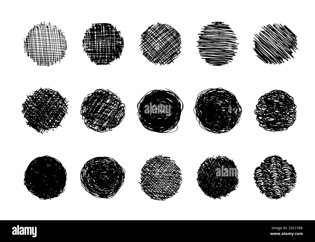 Scribble drawings vector vectors Cut Out Stock Images & Pictures - Alamy