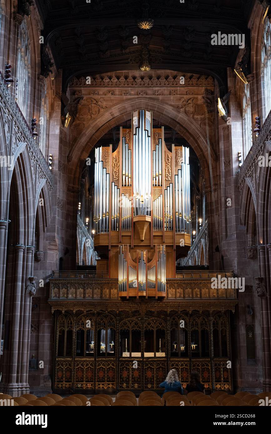 Manchester, United Kingdom, July 16 2019: Interior view of Manchester ...