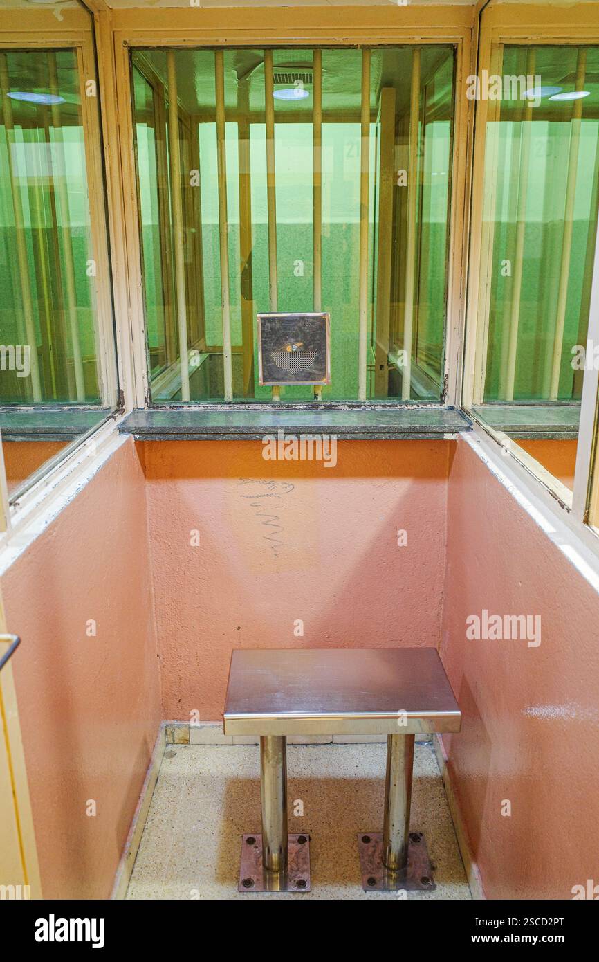 Barcelona, Spain - 2 Feb 2025: Prison visitors rooms at the Centre ...