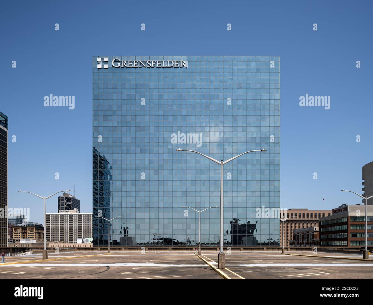 Equitable Building, Location: St. Louis MO, Architect: HOK Stock Photo ...