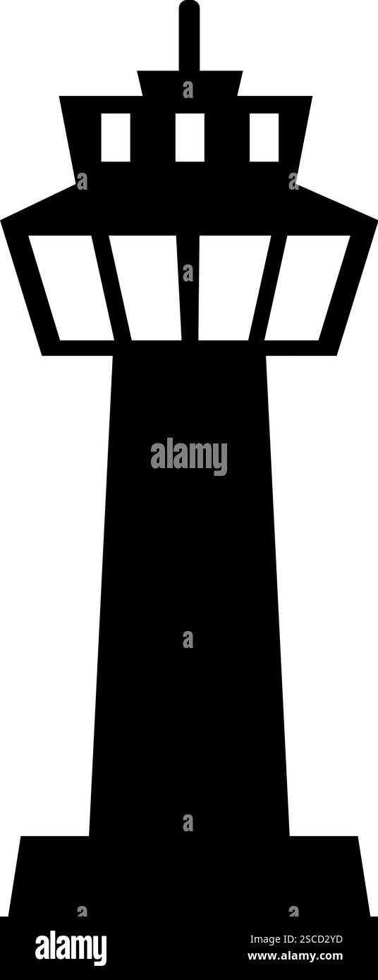 Control tower icon. Safety signs and symbols Stock Vector Image & Art ...