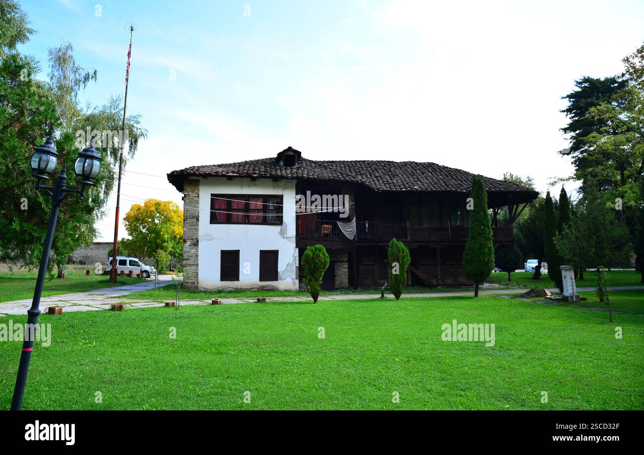 A view of the historic Harabati Baba Tekke in Tetova, Macedonia Stock ...