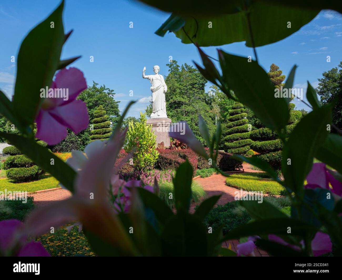 Missouri Botanical Garden - Victorian Garden, Location: St. Louis MO ...