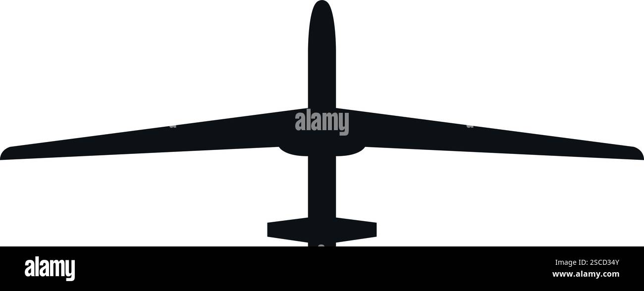 Military drone icon sign. Technology signs and symbols Stock Vector ...