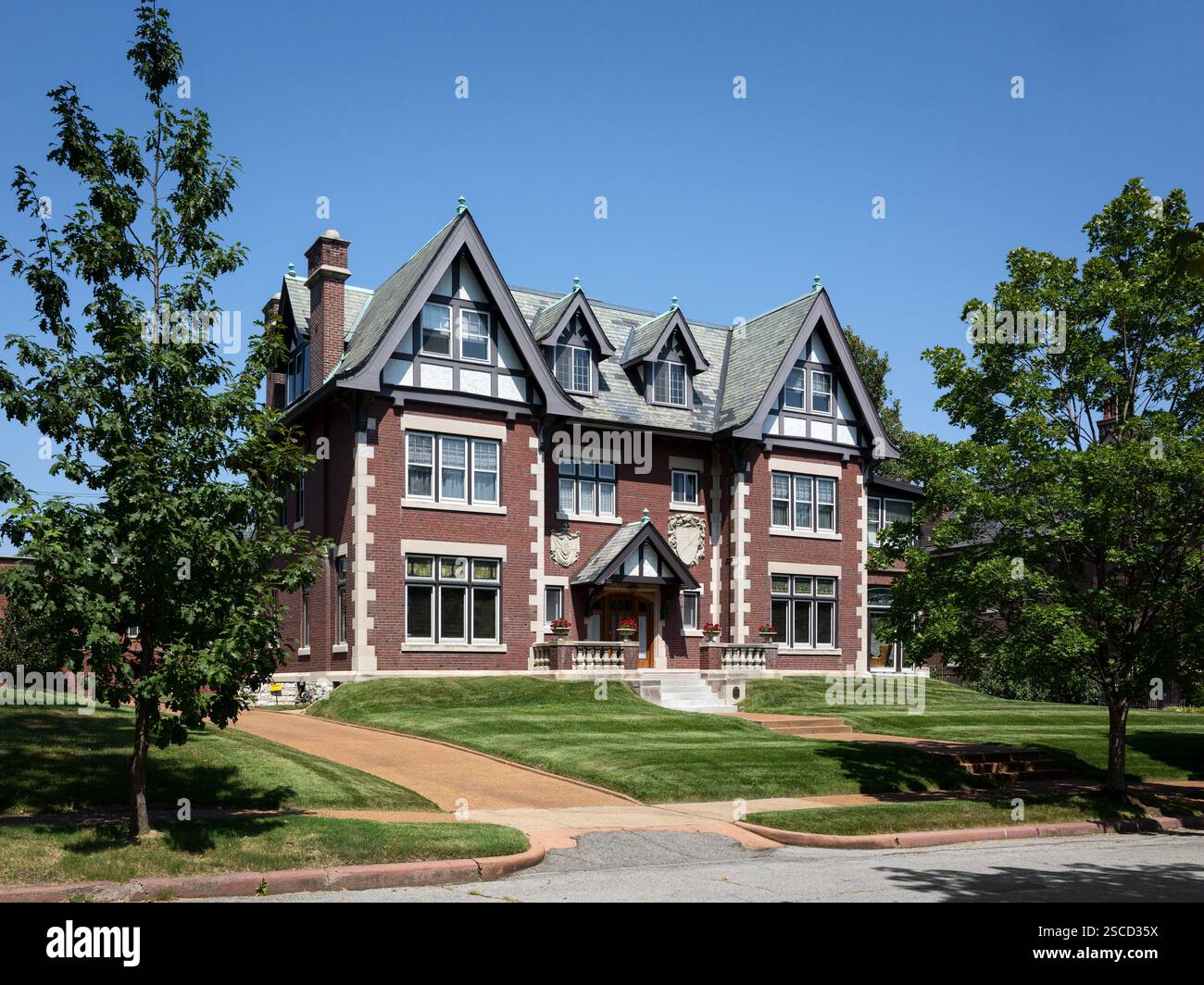 Compton Heights Neighborhood, Location: St. Louis MO Stock Photo - Alamy