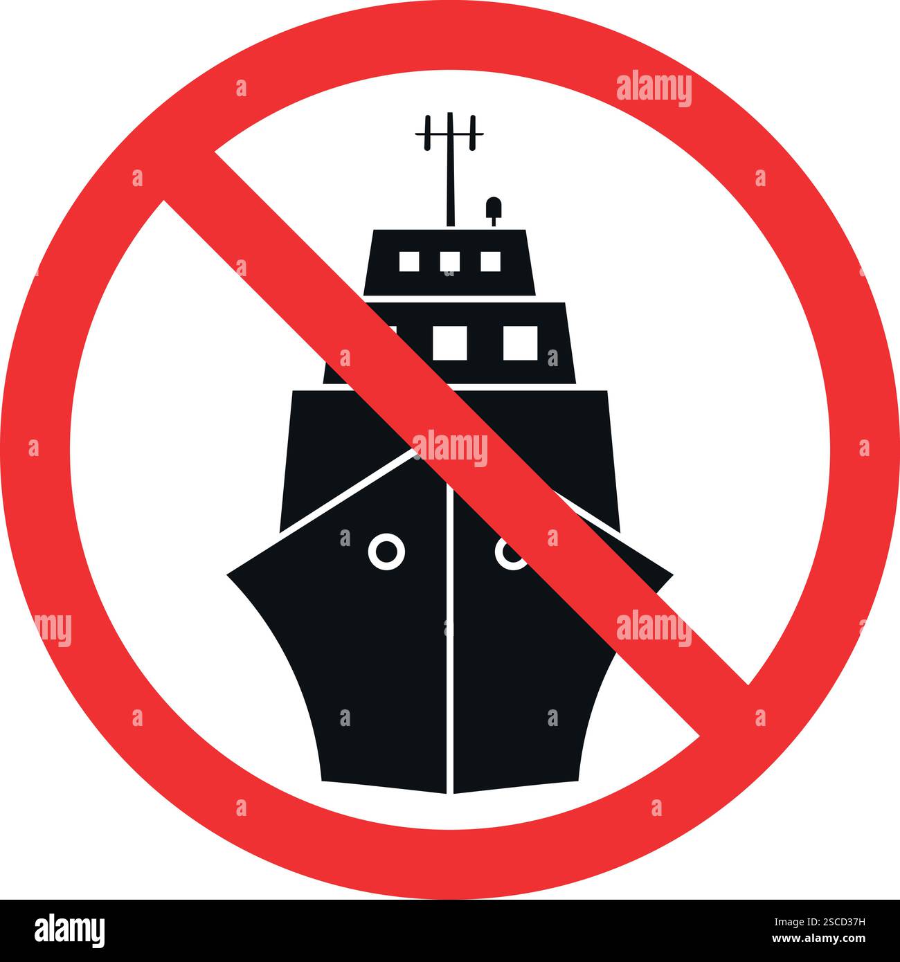 Ship safety sign Stock Vector Images - Alamy