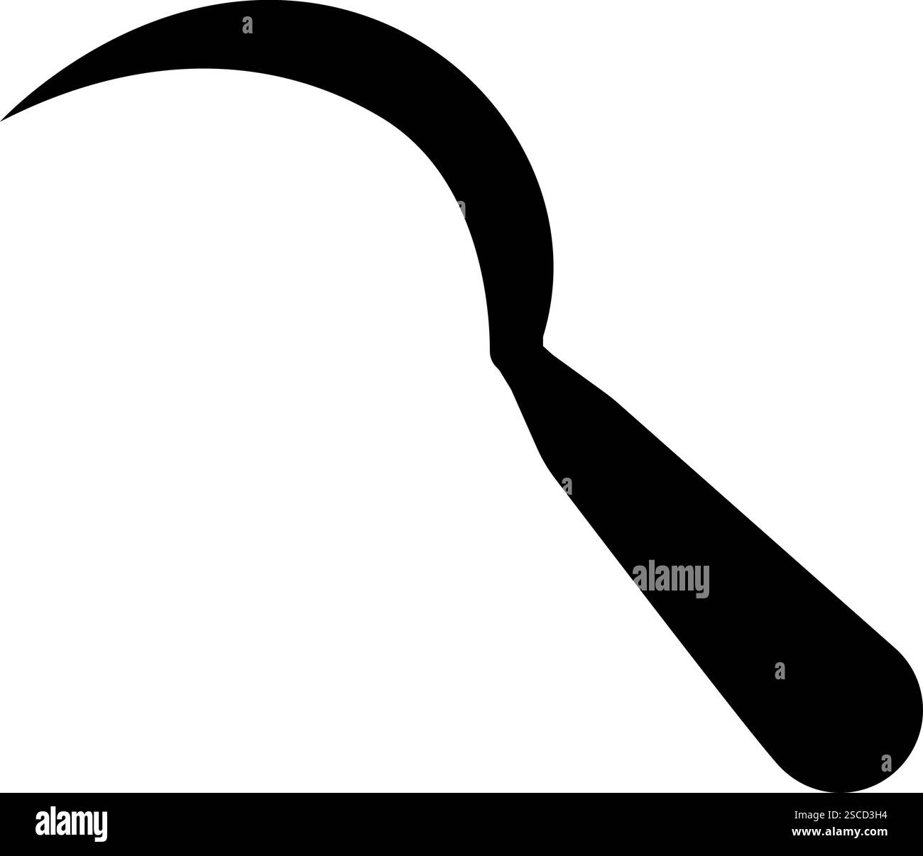 Sickle icon sign. Agriculture tools signs and symbols Stock Vector ...