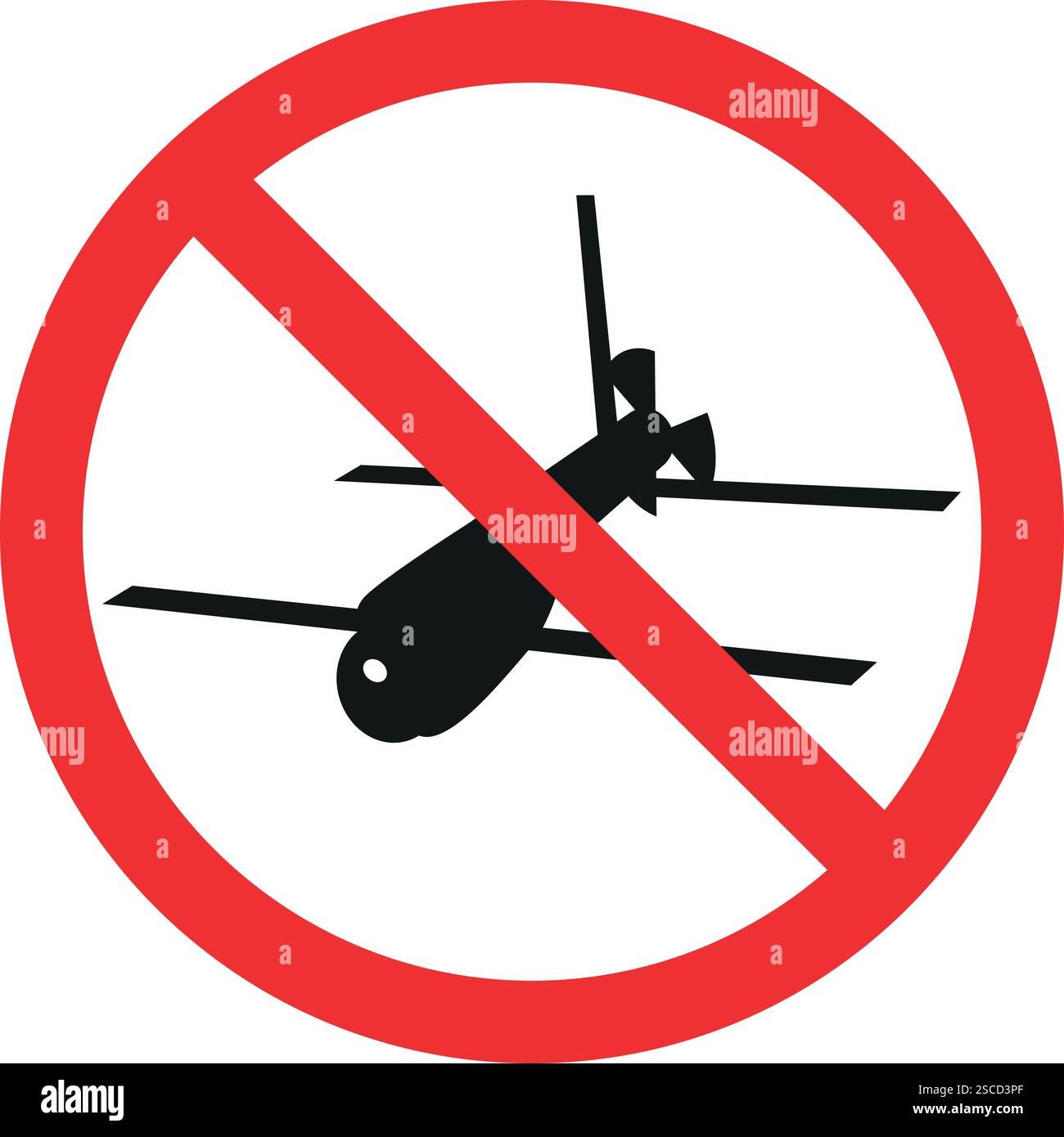 No drone fly zone. Security signs and symbols Stock Vector Image & Art ...