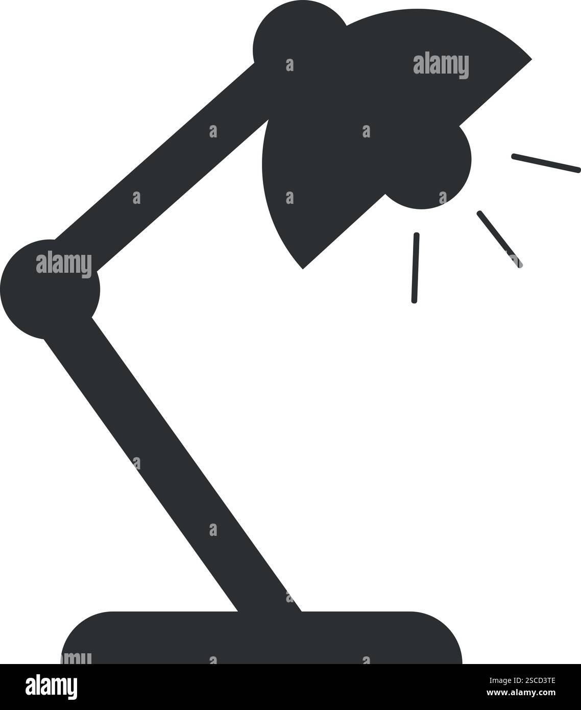 Classic table lamp icon. Electrical signs and symbols Stock Vector ...