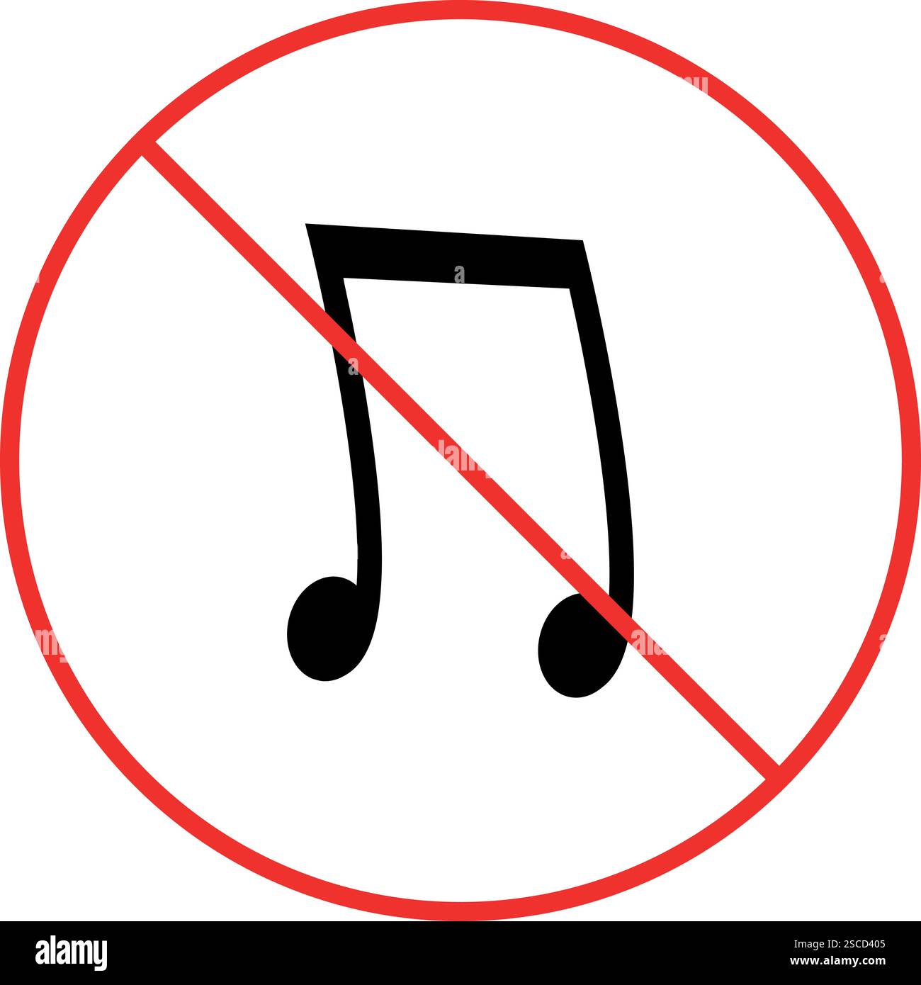 Quiet signs Stock Vector Images - Alamy