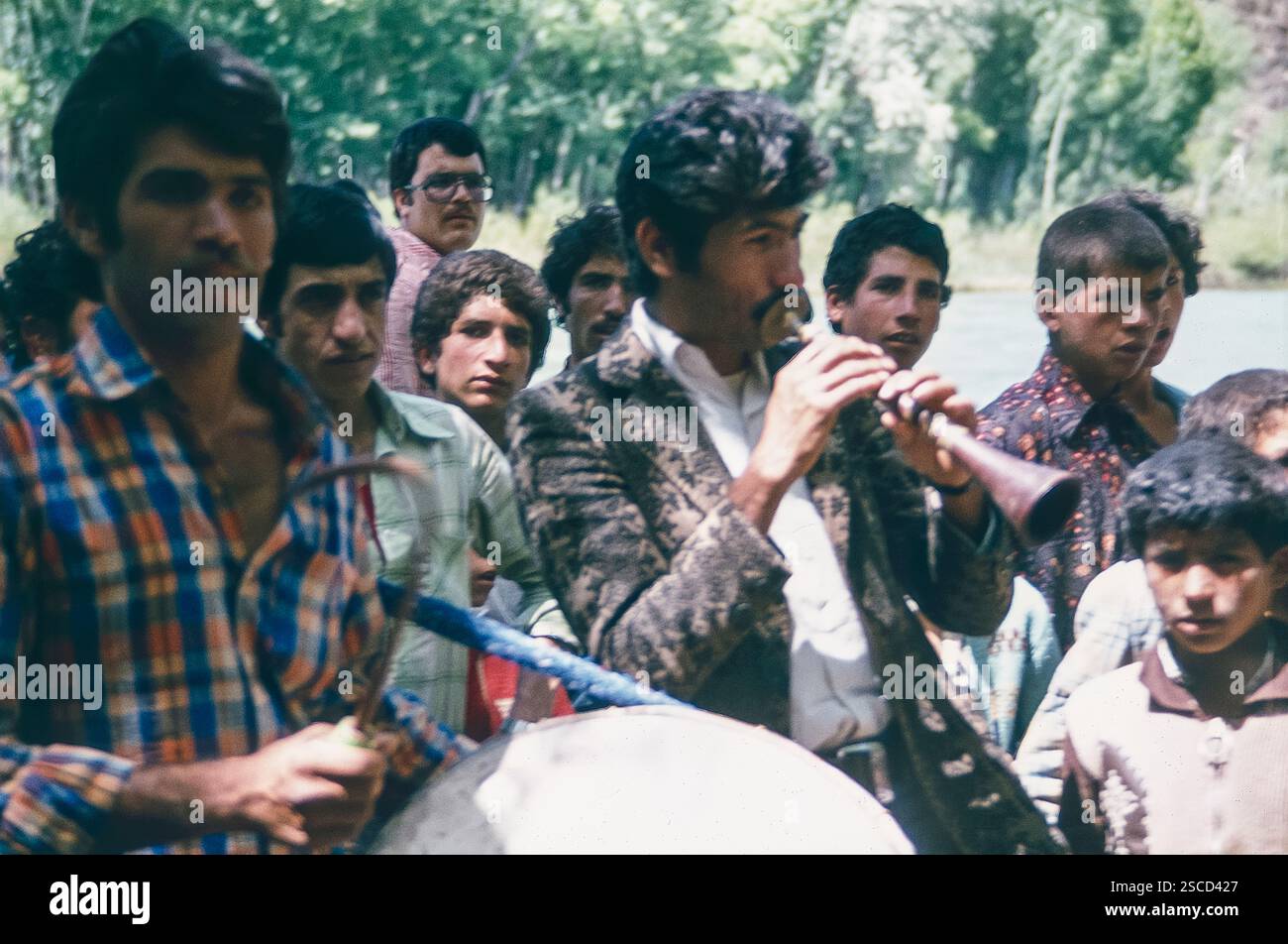The image is of general rural life in Isfahan Province and Zagros ...