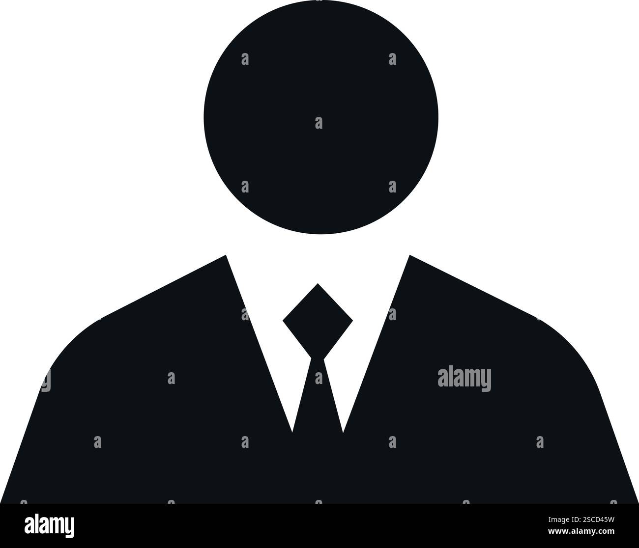 Administrator icon sign. Man with coat suit. Business signs and symbols ...