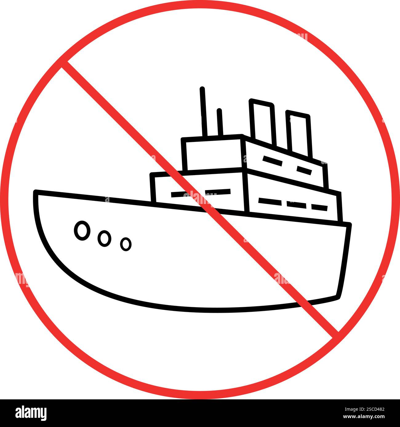 Ship hazard Stock Vector Images - Alamy