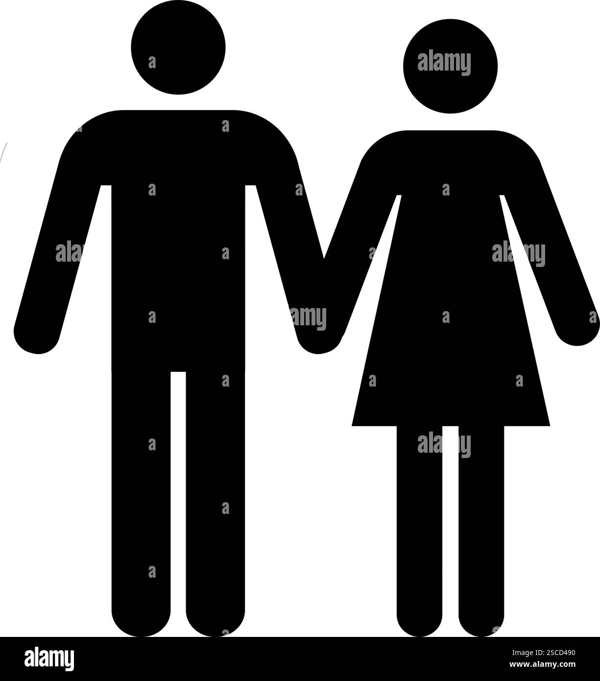 Couple icon sign. Men, women holding hands. Wedding signs and symbols ...