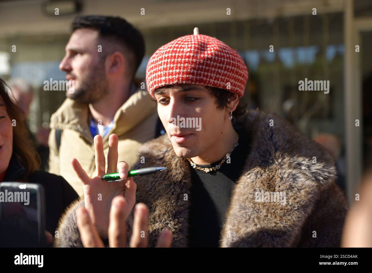 Sanremo, Italy. 06th Feb, 2025. Rehearsal day at the Ariston of the ...