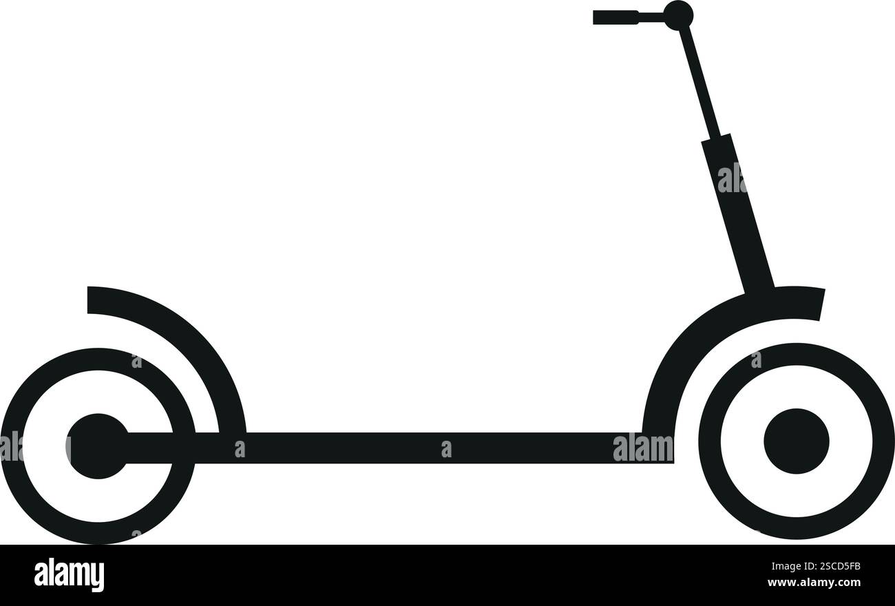 Electric scooter icon sign. Transport signs and symbols Stock Vector ...