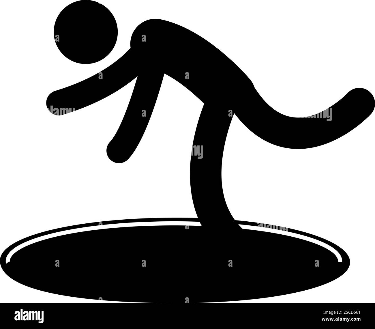 Open hole warning sign. Safety signs and symbols Stock Vector Image ...