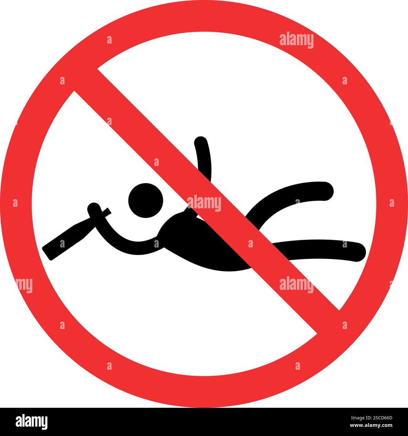 Alcohol prohibition sign. Drunk man not allowed. Forbidden signs and ...