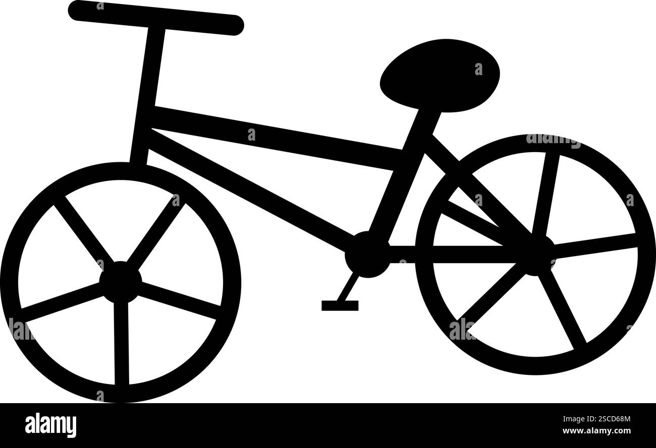 Healthy lifestyle fitness symbols Black and White Stock Photos & Images ...