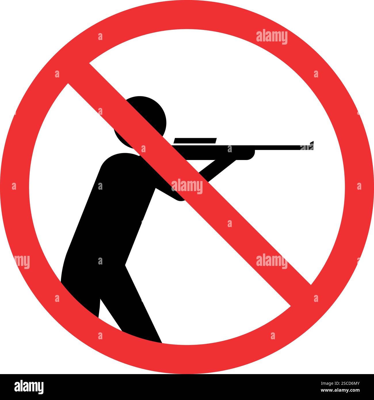 No hunting no trespassing sign Stock Vector Images - Alamy