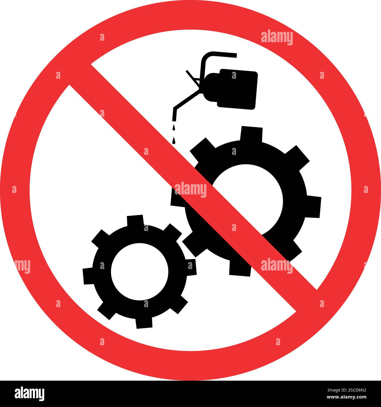 No lubrication Stock Vector Images - Alamy