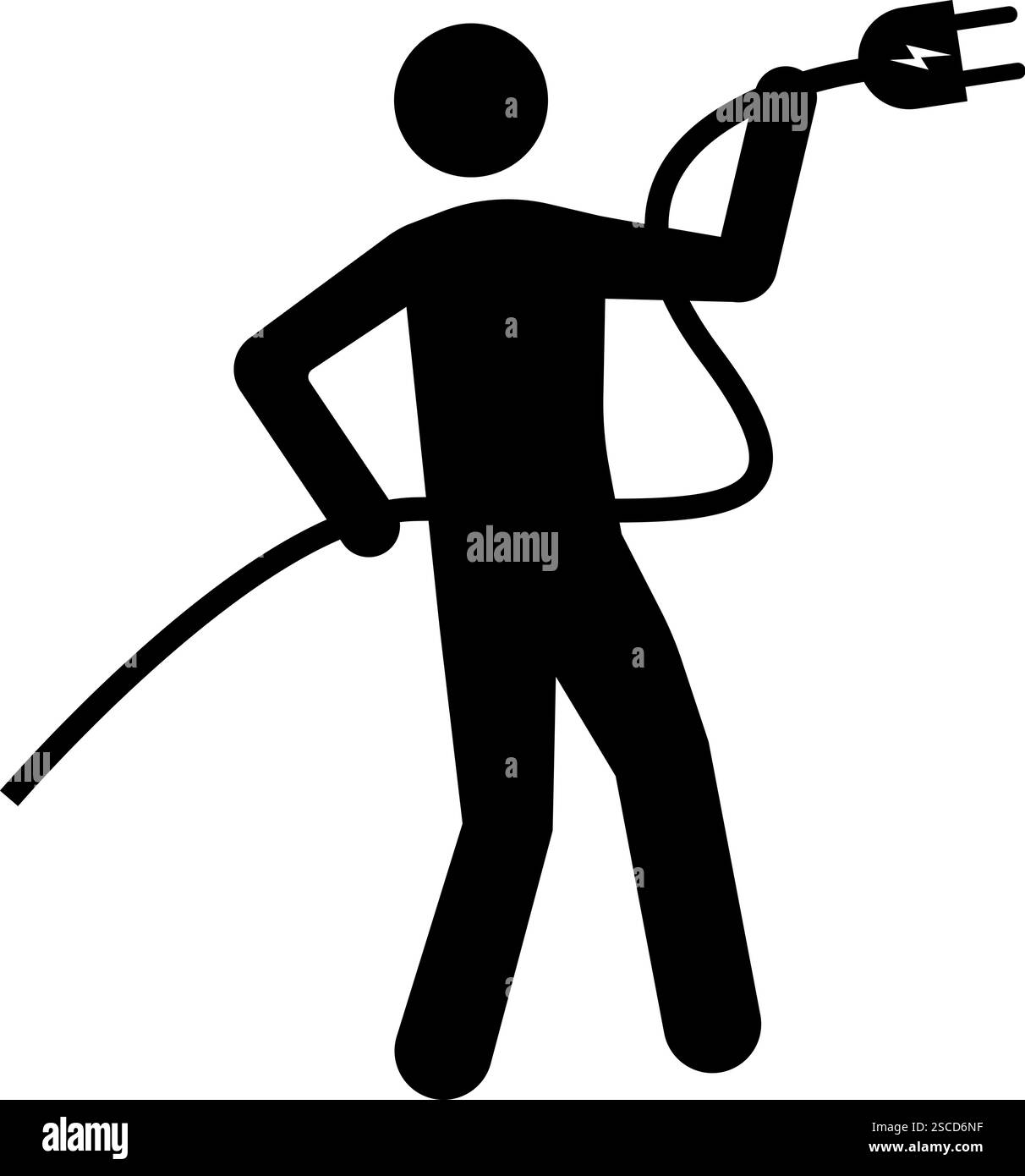 Electrician icon sign. Safety signs and symbols Stock Vector Image ...