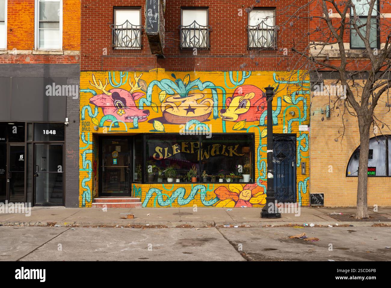 Chicago, Illinois - United States - January 30th, 2025: Exterior of ...