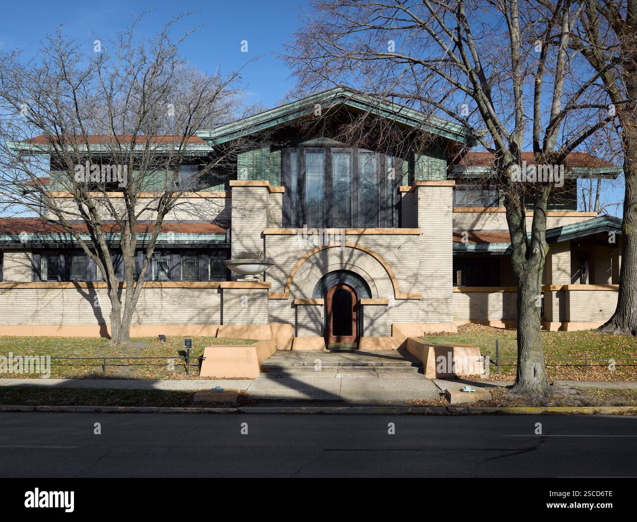 Dana-Thomas House, Location: Springfield IL, Architect: Frank Lloyd Wright Stock Photo - Alamy