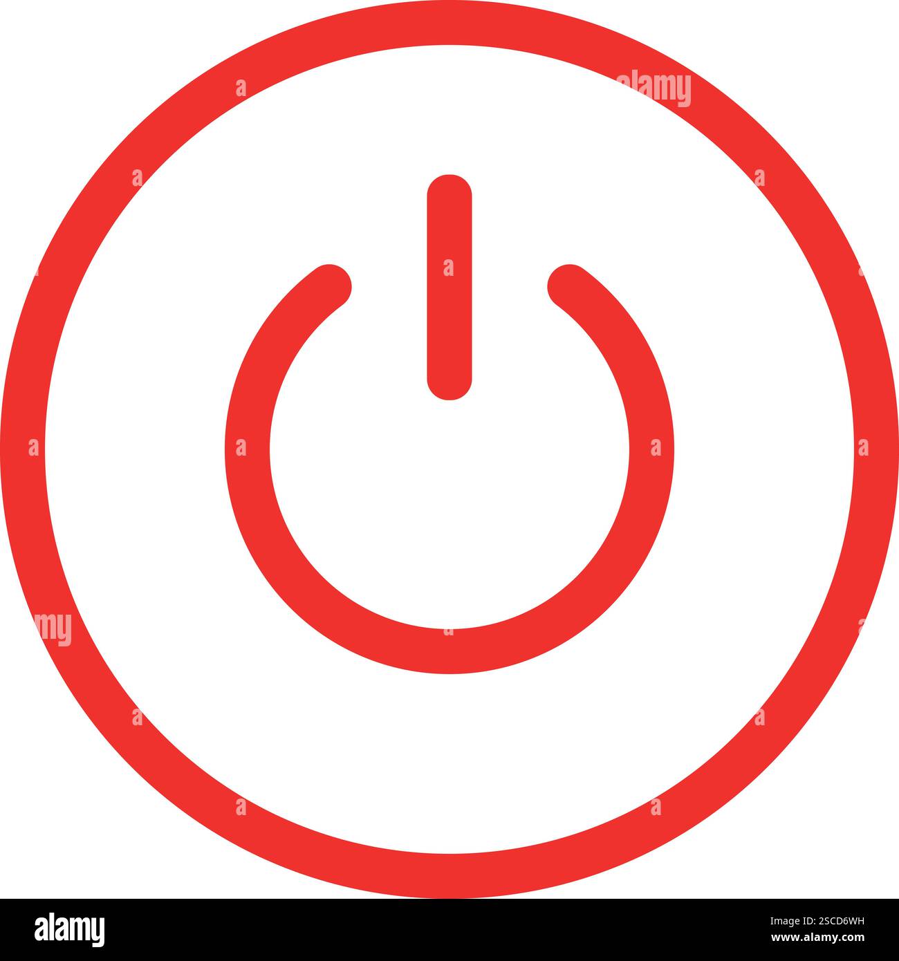 Flash light symbol or Power button icon Stock Vector Image & Art - Alamy
