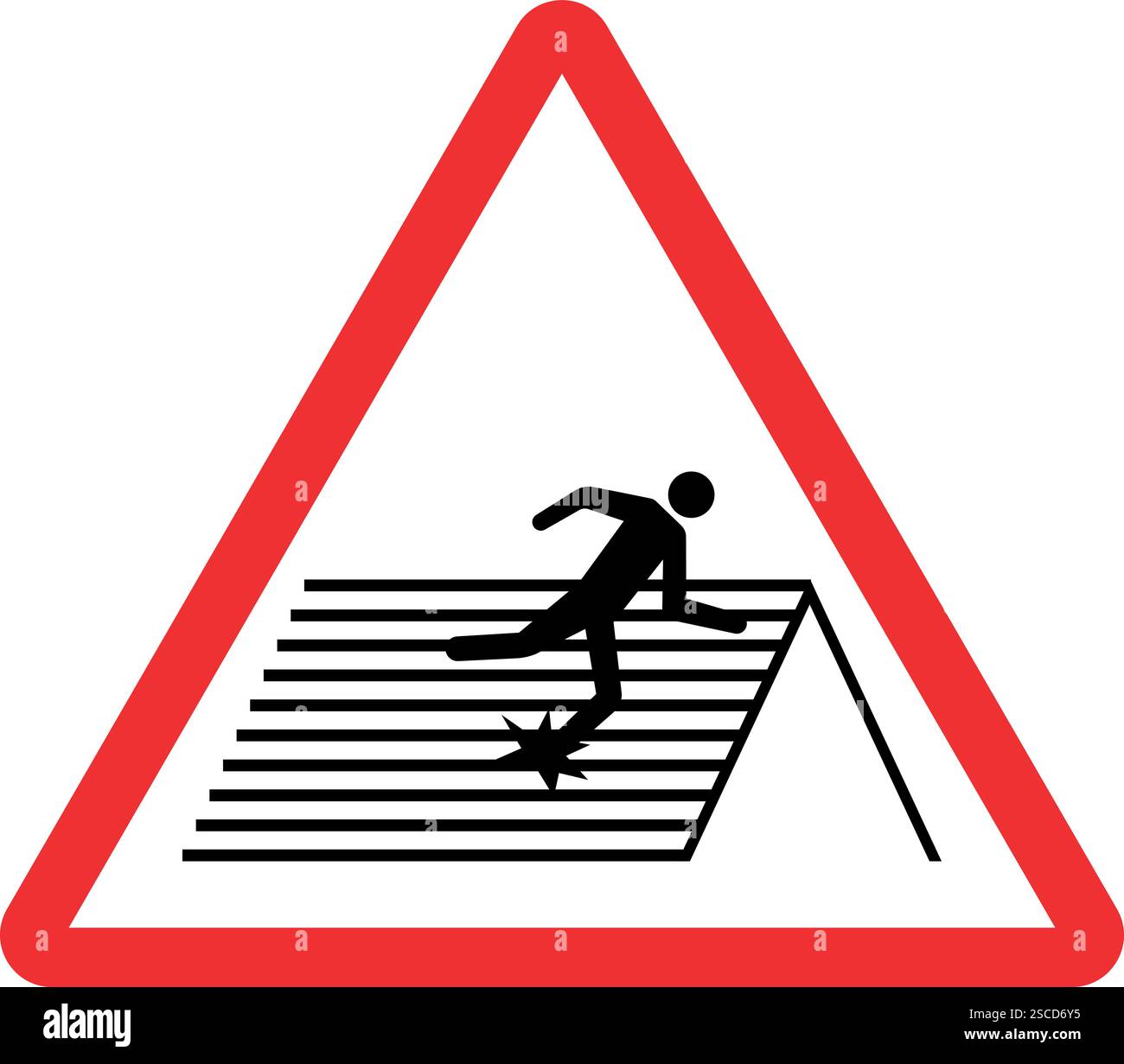 Fragile surface warning Stock Vector Images - Alamy