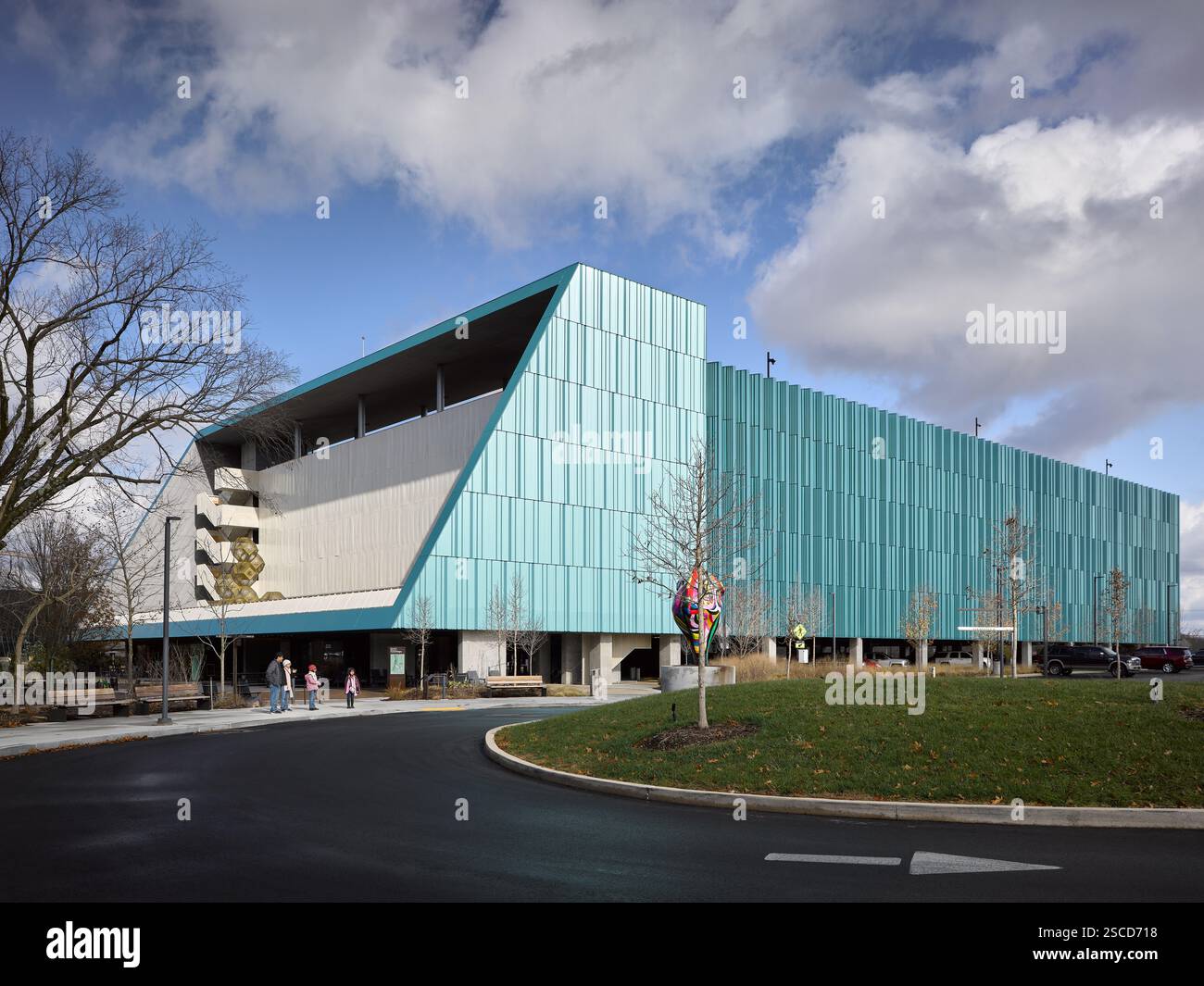 Crystal Bridges Museum of American Art Parking Garage, Location: Bentonville AR, Architect ...